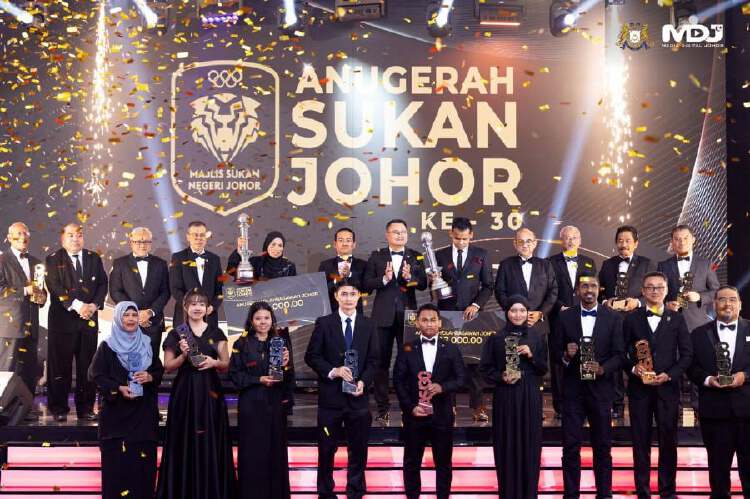 Muhammad Shah Firdaus and Nurul Syasya Nadiah crowned Johor's sportsman and sportswoman of 2023 ...