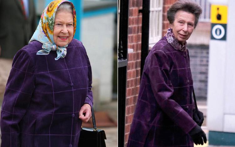 Princess Anne wears a dress she’s had for 46 years – and pays sartorial ...