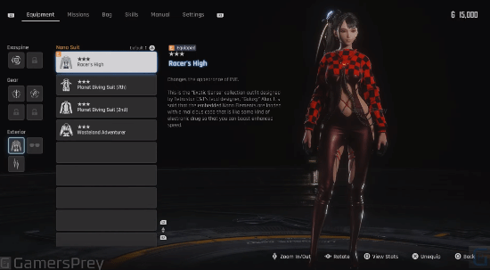 《星刃》Demo女主换装界面曝光 多套服装大秀身材 | Nestia