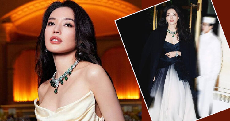 高层伸手到腰部 舒淇妙手化解尴尬 | Nestia