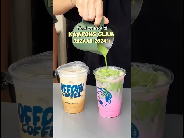 Everything We Tried At Kampong Glam Bazaar! 2024 | Eatbook Shorts | Nestia