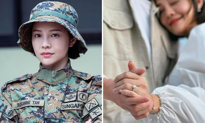 Ah Girls Go Army actress Apple Chan is engaged after boyfriend proposes to her on yacht | Nestia