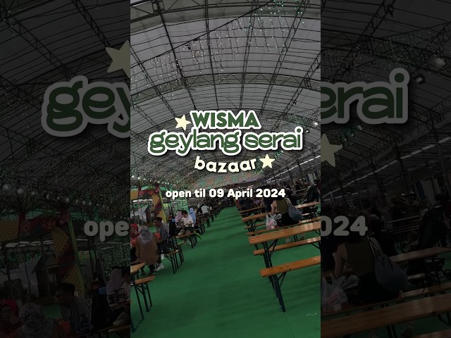 Everything We Tried At Geylang Serai Ramadhan Bazaar 2024! | Eatbook Shorts | Nestia