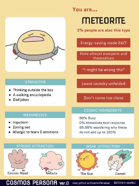 How to take the Cosmos Persona test that’s all over Instagram Stories ...