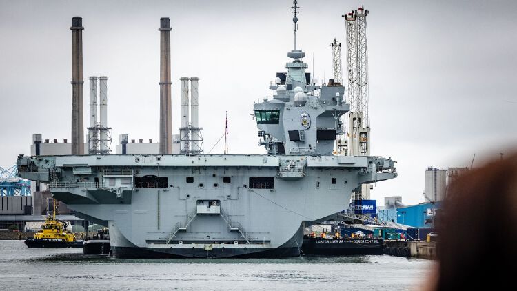 Brit sailors from HMS Prince of Wales arrested for being drunk and disorderly in Dutch port | Nestia