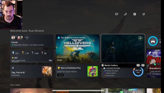 动态壁纸来了！PS5系统新功能正式开测 | Nestia