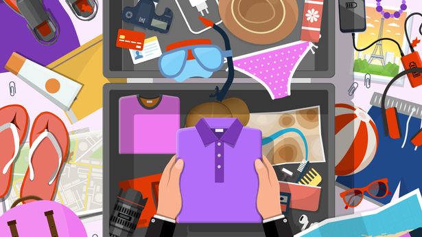 Only the smartest people can spot odd items lurking in messy suitcase ... Only the smartest people can spot odd items lurking in messy suitcase ...