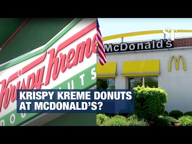 Krispy Kreme shares jump on McDonald's partnership | Nestia