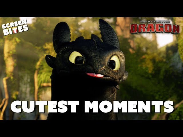 Cutest Toothless Scenes | How To Train Your Dragon (2010) | Family ...