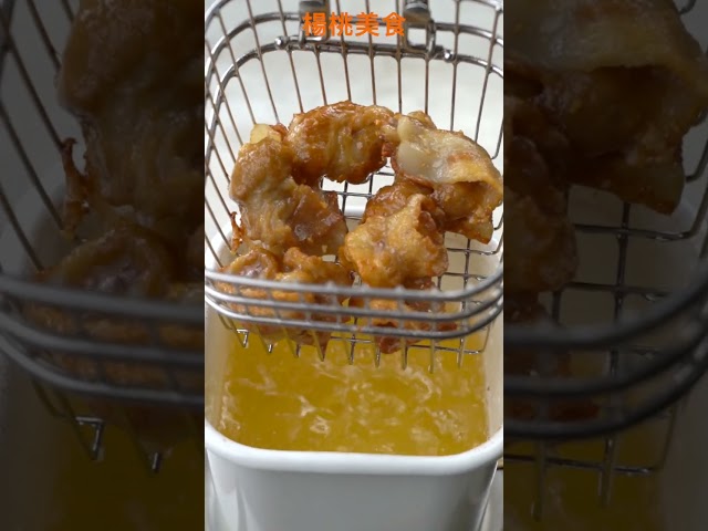 【Shorts短片】小锅少油不浪费，炸出人间美味！简单肉片，比排骨更诱人！ | Nestia