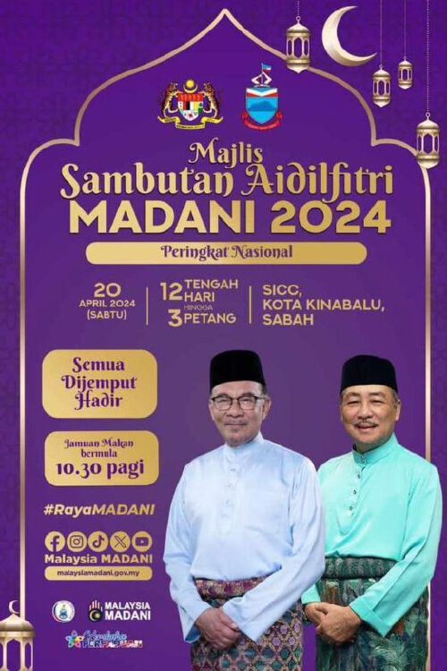 Aidilfitri Madani 2024 celebration takes centre stage in Sabah | Nestia