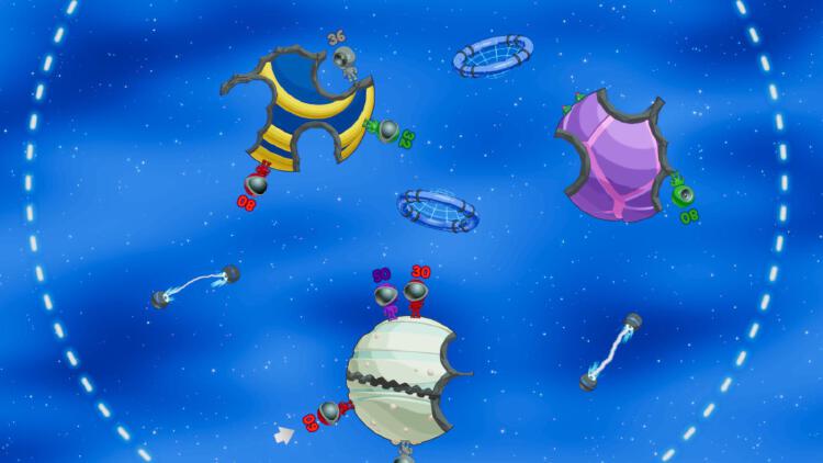 回合制太空炮兵《Gravitee Wars》Steam页面 支持简中 | Nestia