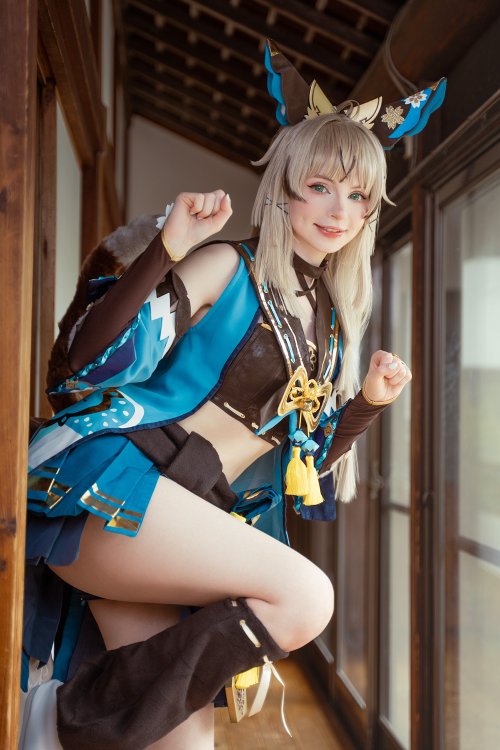 艾什莉体模COS《原神》角色：猫娘绮良良 | Nestia