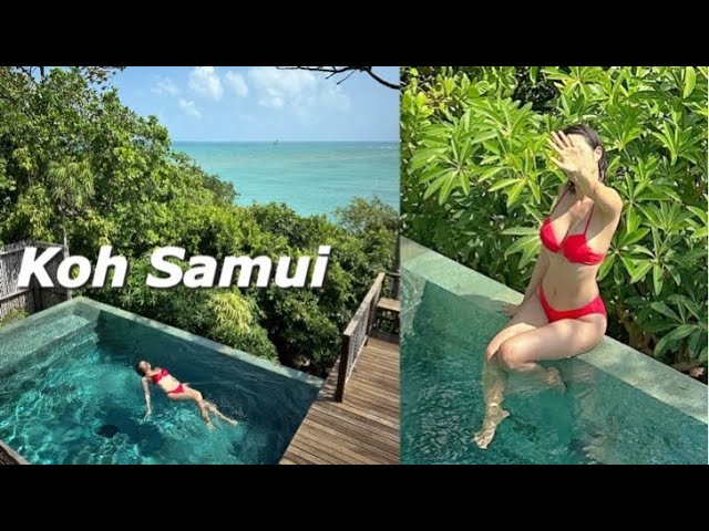 코사무이신혼여행 마지막날vlog • 식스센스풀빌라 •허니문스냅•랍스타 로맨틱디너 •3시간짜리 고급스파까지! | Nestia