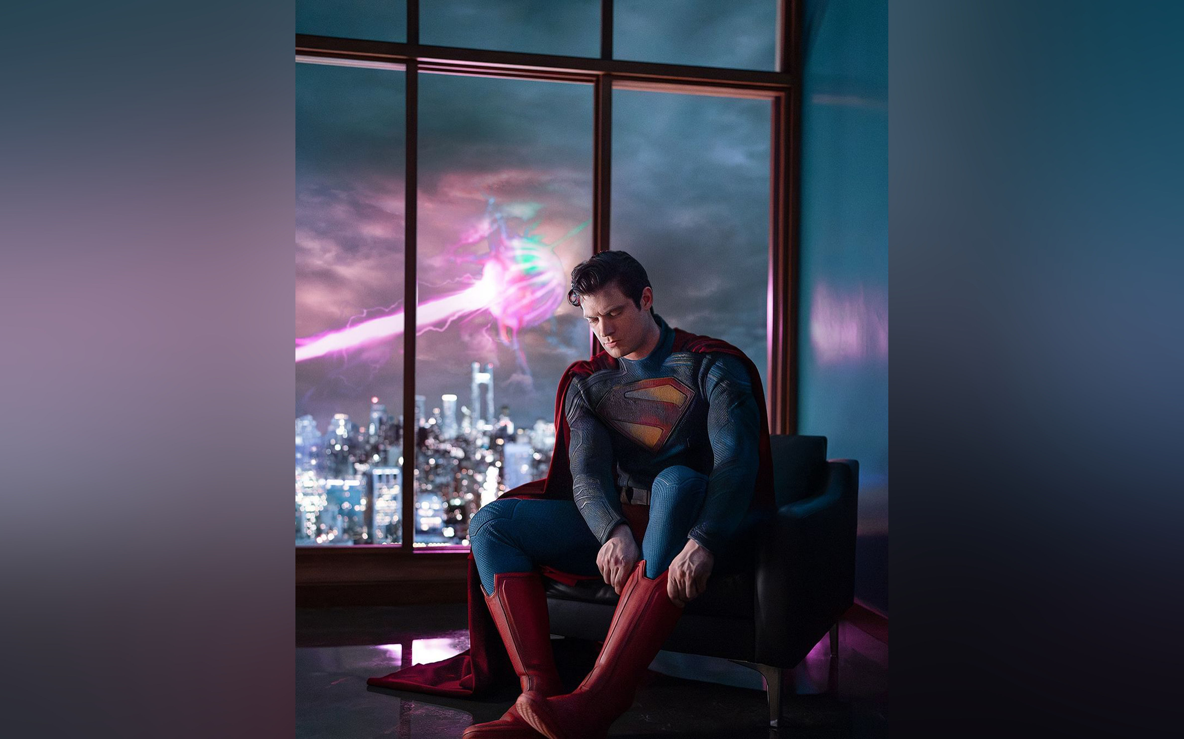 Director James Gunn unveils first look at David Corenswet as Superman | Nestia