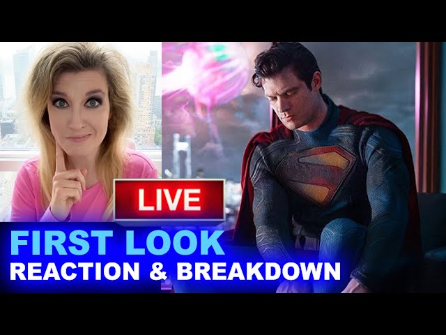 James Gunn Superman Suit FIRST LOOK - Breakdown - David Corenswet 2025 | Nestia