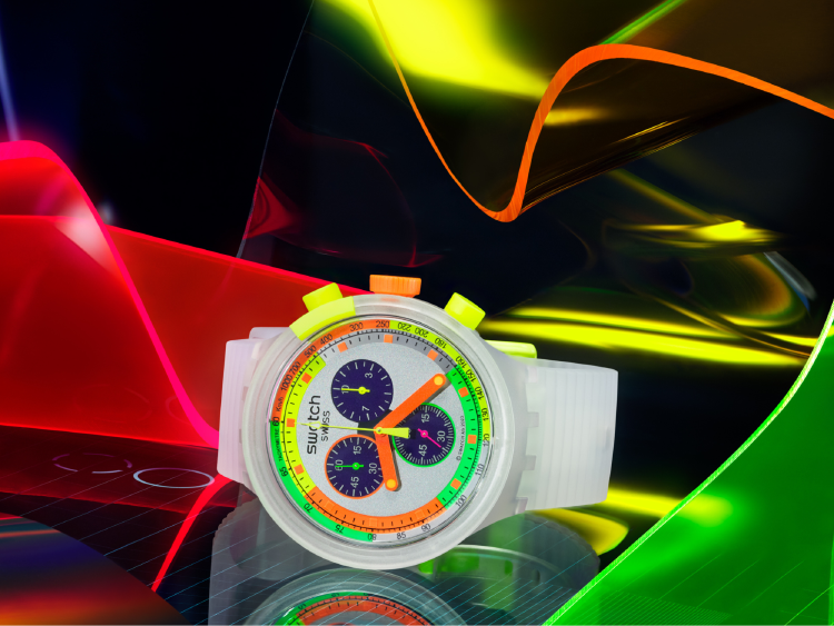 Swatch has a new NEON Collection inspired by 80s and 90s fashion culture | Nestia