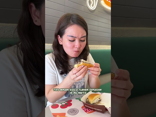 We Tried The NEW BURGER KING Portobello Mushroom Burgers! | Eatbook Shorts | Nestia