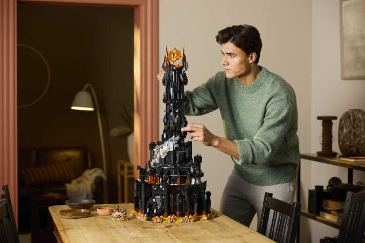 You can get the Eye of Sauron in Lego form with the new Barad-dûr set ...
