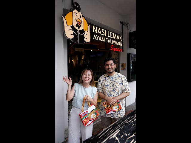 Trying The Newly Launched Nasi Lemak Ayam Taliwang and Indomie Collab ...