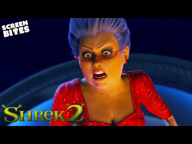 Shrek Fights The Fairy Godmother | Shrek 2 (2004) | Screen Bites | Nestia