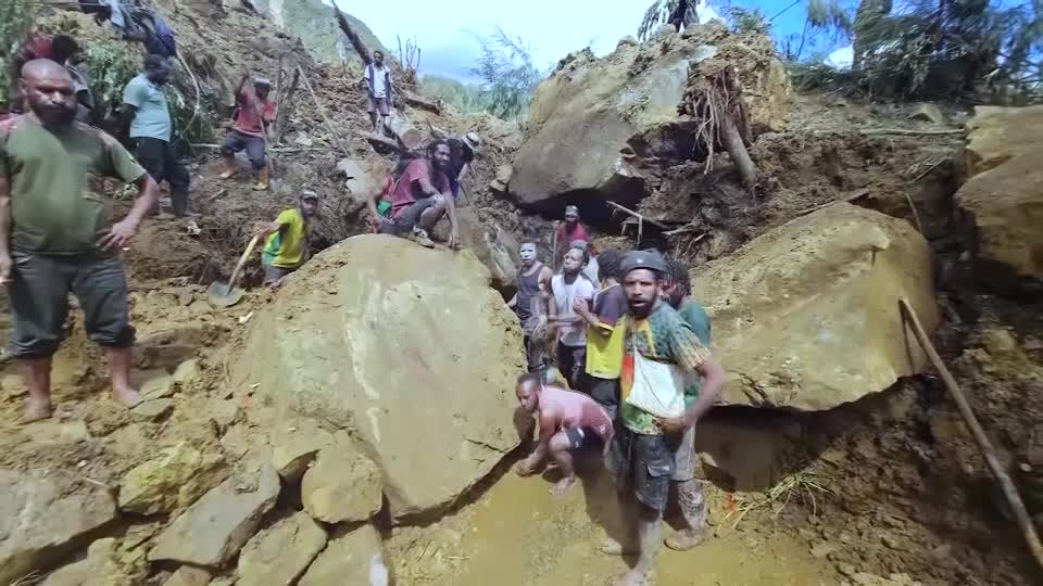 Thousands feared buried alive in papua landslide | Nestia