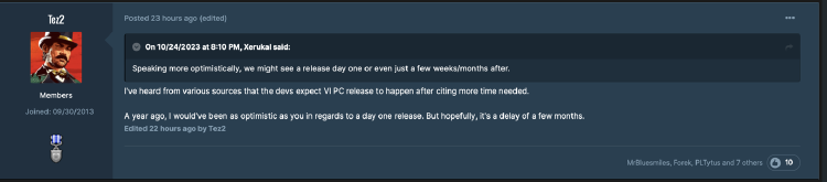 PC 版《GTA6》游戏何时发行？Take-Two CEO 回复“打太极” | Nestia