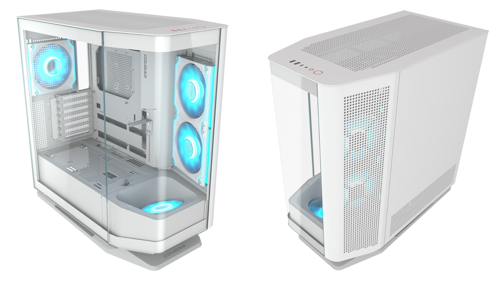 Cougar's newest PC case includes an RGB turntable for your action figures — new and refreshed ...