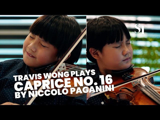 Travis Wong plays Caprice No. 16 by Niccolò Paganini | Nestia