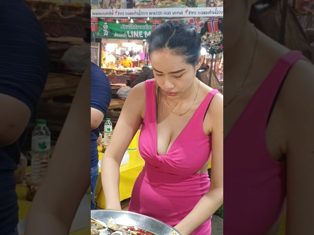 한접시 800원 해물부페 파타야 야시장 미인 사장님 - 태국 길거리 음식 | Nestia