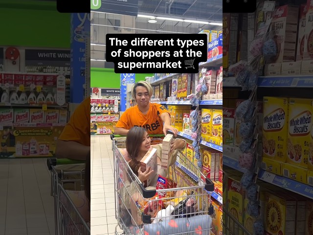 The different types of shoppers at the supermarket 🛒 | Nestia