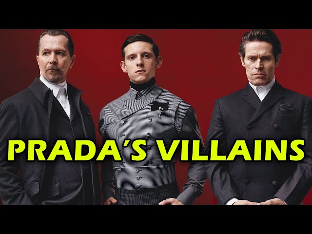 How Prada Turned Famous Actors Into Models & Villains | Nestia