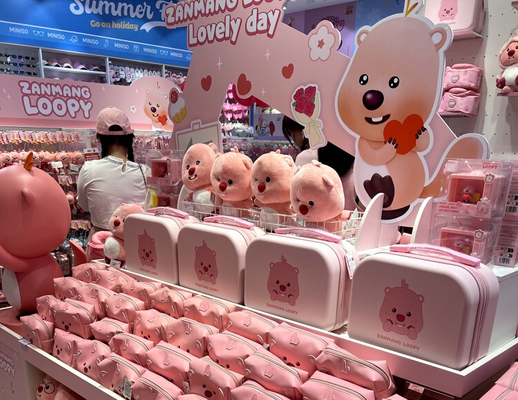 We visited lifestyle brand Miniso’s first ever Loopy pop-up at Jewel ...