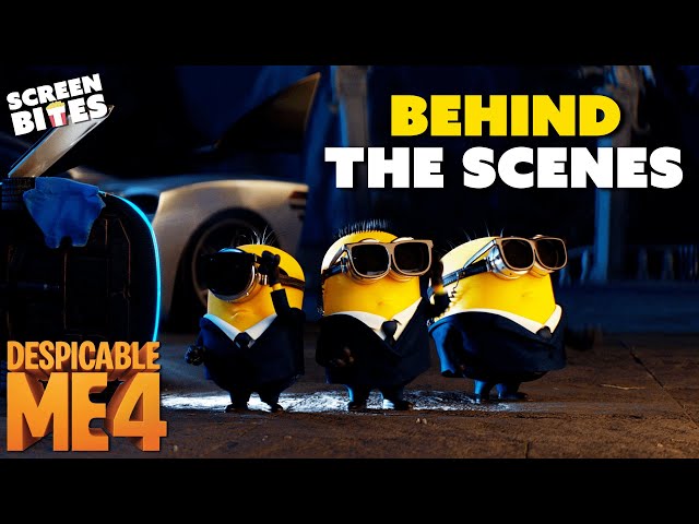 Behind The Scenes Of Despicable Me 4 (2024) | Screen Bites | Nestia