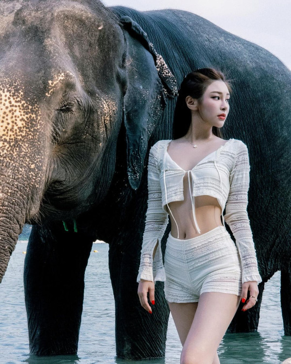 30岁前TVB女艺人蔚雨芯旅行晒长腿 拥魔鬼身材去年上榜「百大美女」 | Nestia