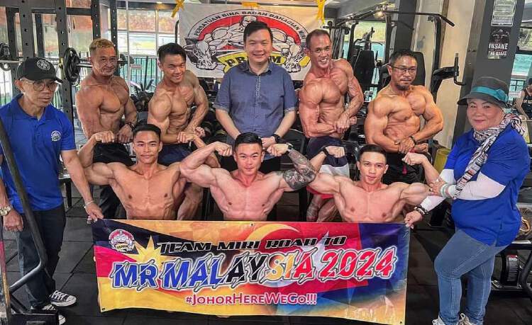7 Miri bodybuilders to compete in Mr Malaysia 2024 | Nestia