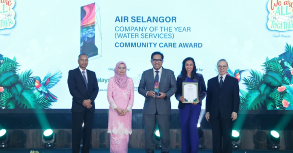 Air Selangor Wins Company Of The Year At The Sustainability And CSR Malaysia Awards 2024 | Nestia