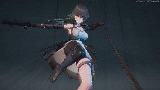 《少女前线2》朝晖角色PV：单腿丝袜 尖兵人形 | Nestia