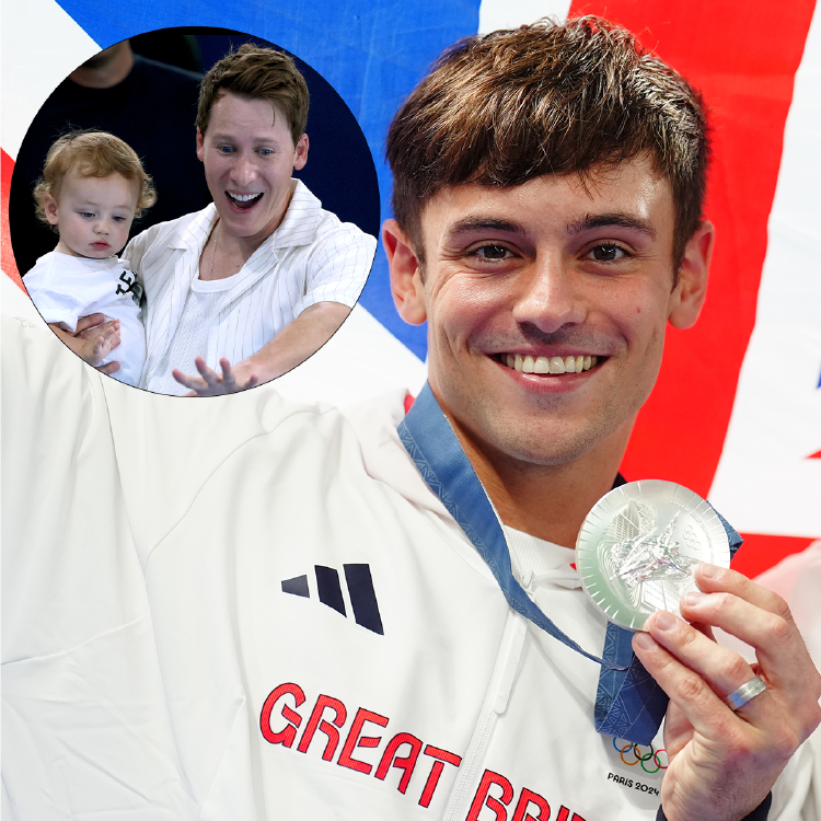 Tom Daley’s Son Phoenix Makes a Splash While Interrupting Diver After ...