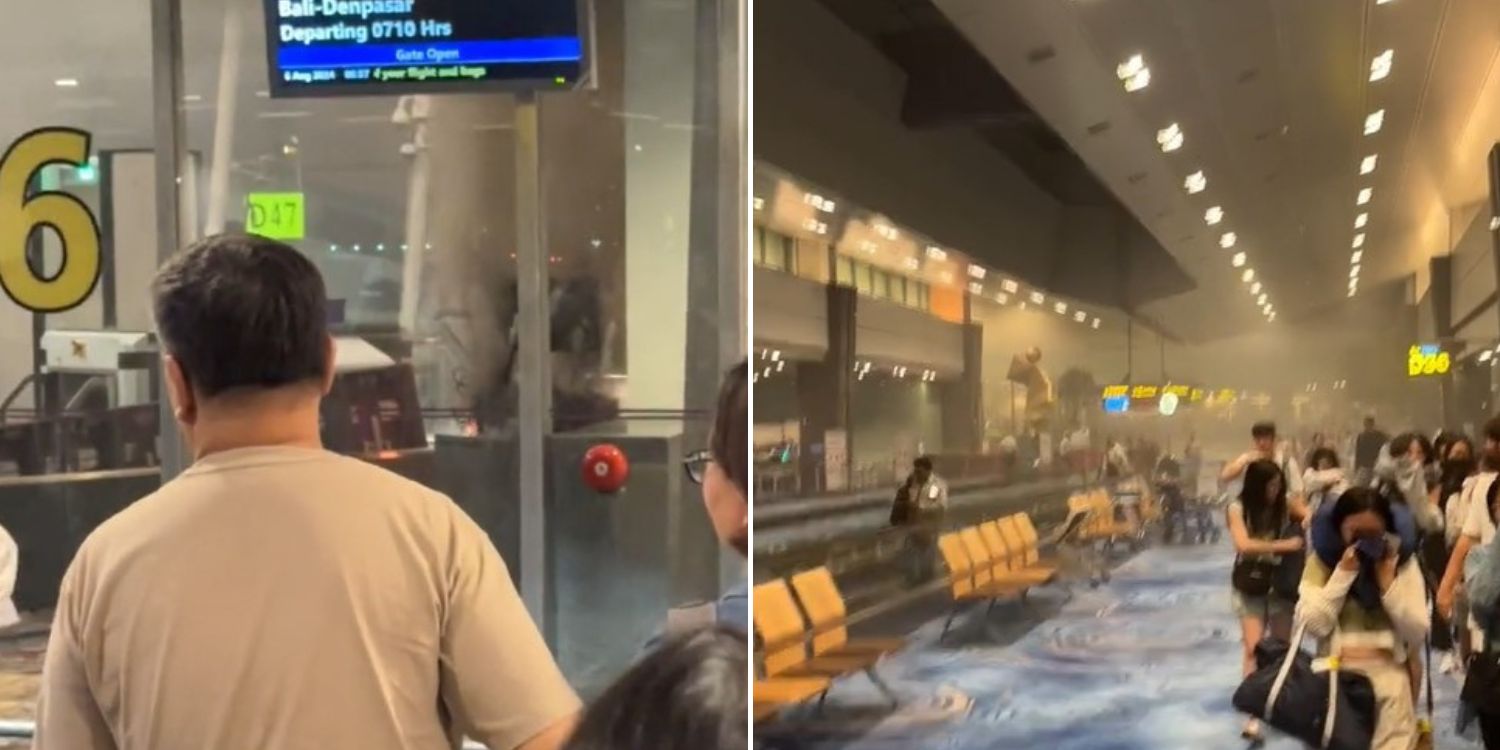 Baggage x-ray scanner catches fire at Changi Airport terminal 1, flight ...