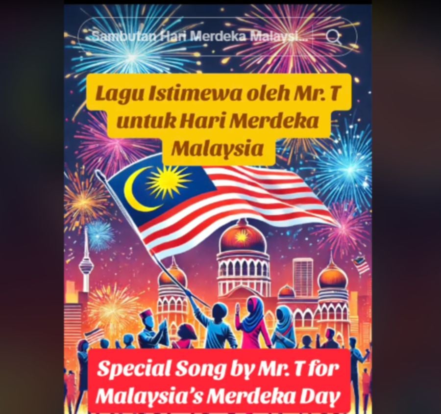 American Mr. T composes special song to celebrate Merdeka Day | Nestia