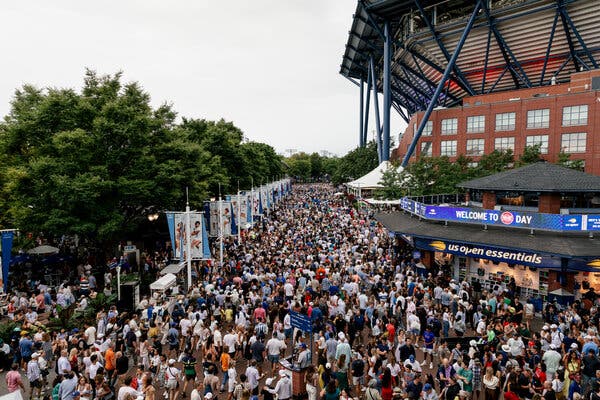The U.S. Open Is Busier Than Ever. Some Fans Are Not Happy About It ...