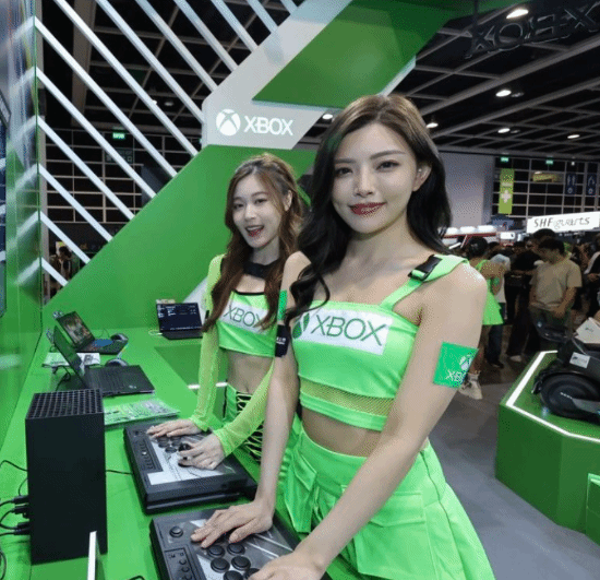 Xbox香港展台现场返图分享：靓女模特诱人大雷 | Nestia