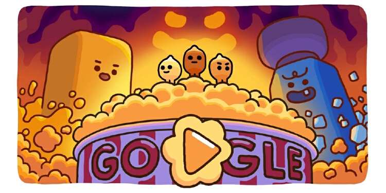 ‘Popcorn!’ is a battle royale-esque Google Doodle | Nestia