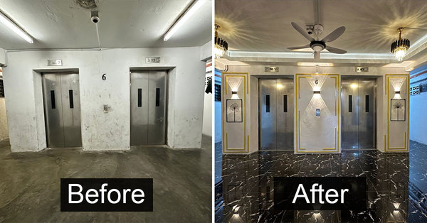 Here's How PPR Flat Residents Turned Their Lift Lobbies To Look Like A ...
