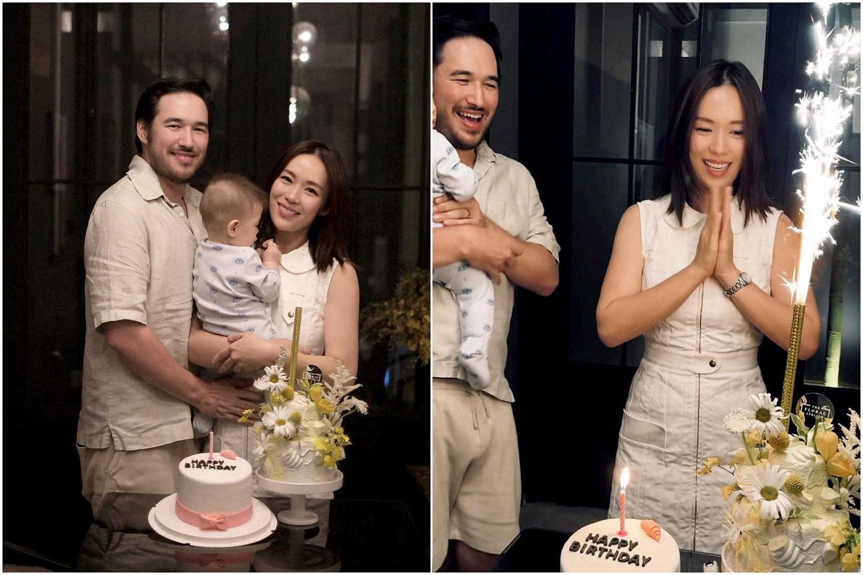 Actress Rebecca Lim shares family photo on 38th birthday | Nestia