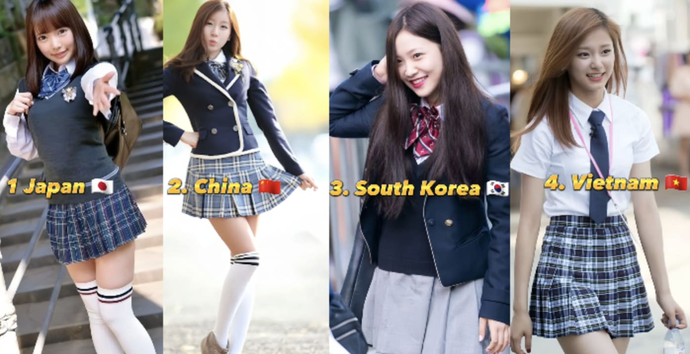 Singapore Ranks Last On Asia’s Top 10 Most Beautiful School Uniforms ...