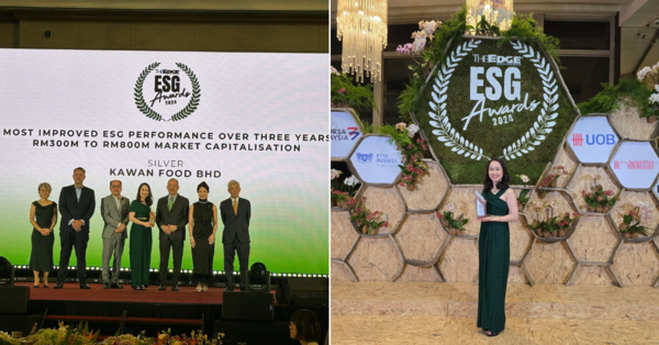 Kawan Food Wins Prestigious Silver Award At The Edge Malaysia ESG 2024 Awards | Nestia