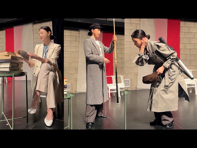 룩북ㅣ안톤체홉 벚꽃동산 가예프_공허자 역ㅣ중성적인 케릭터 의상 헤어스타일ㅣ1930년대 경성 현대극 고전장편극 ㅣ연극 워크샵 공연 ...