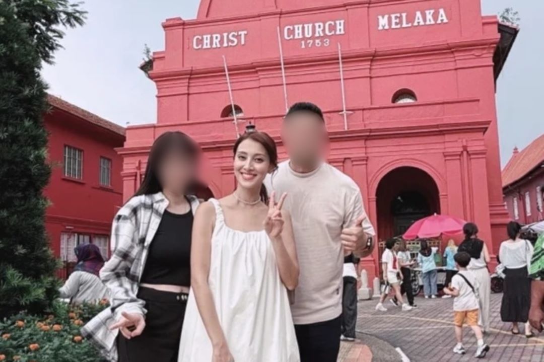 Former Miss Hong Kong Grace Chan spotted on vacation in Melaka | Nestia